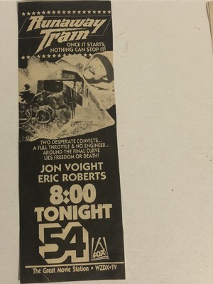 Runaway Train Tv Guide Print Ad Eric Roberts Jon Voight TPA5 | eBay