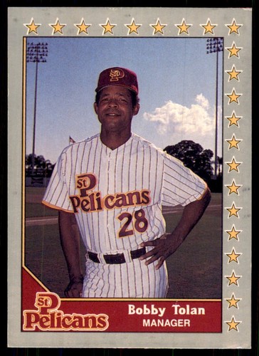 1990 Pacific Senior League Bobby Tolan Baseball Cards #1 | eBay