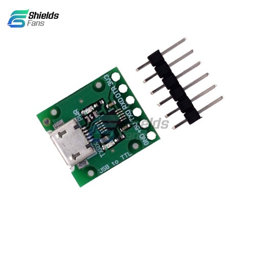 DC3.3-5V 6PIN CH340E MSOP10 USB To TTL Downloader For STC/STM32 Arduino ...