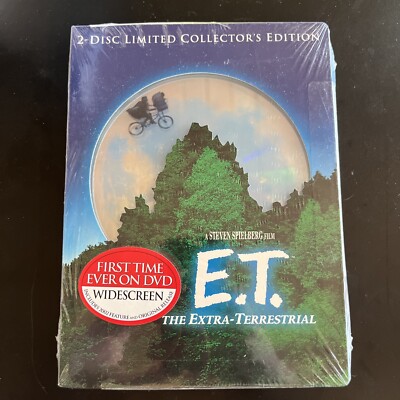 E.T. The Extra-Terrestrial DVD, 2002 2-Disc Limited Collector's Edition ...