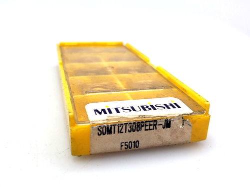 Mitsubishi SOMT 12T308PEER-JM F5010 Carbide Milling Inserts (Box of 10 ...