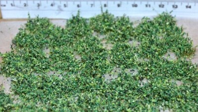 Model Bushes Self Adhesive - Model scenery Diorama Miniature basing ...