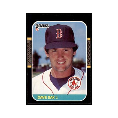 1987 Donruss Dave Sax Baseball Cards #647 | eBay