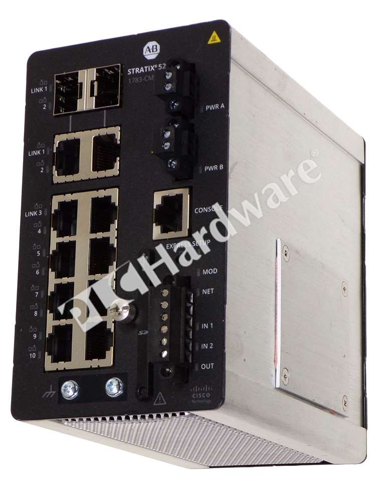 Allen Bradley 1783-CMS10DP Series A Stratix 5200 10-Port Managed ...