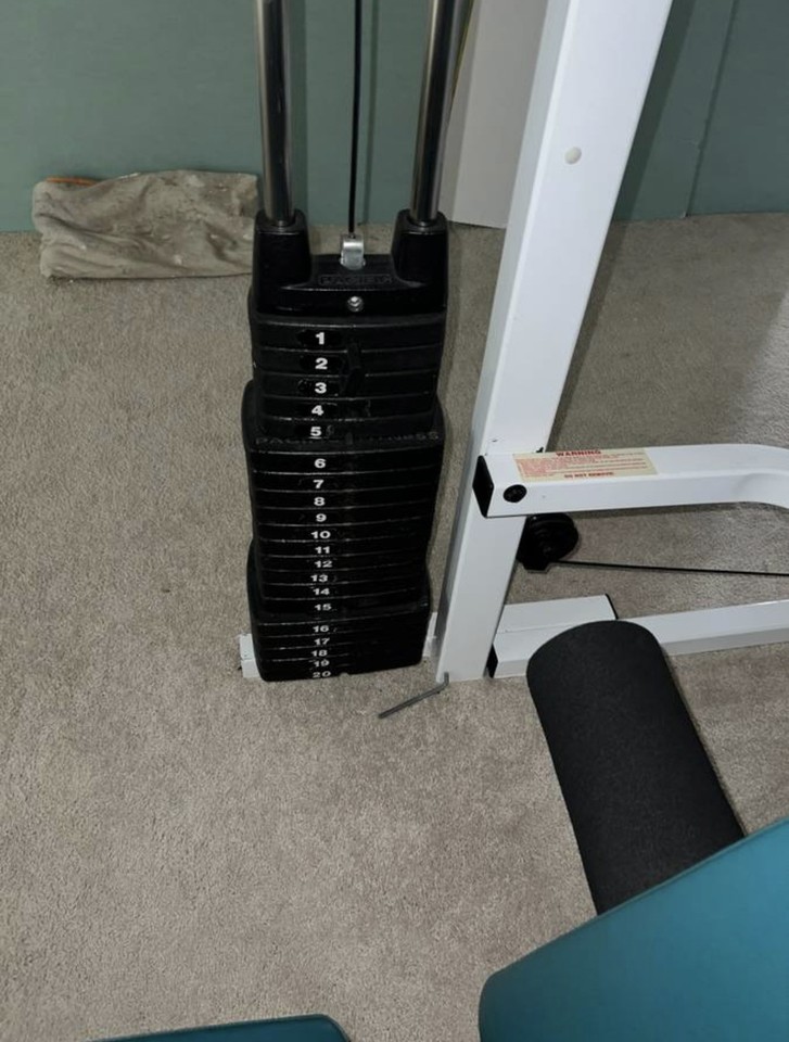 Pacific Fitness Del Mar multi station home gym | eBay