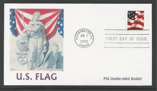 # 3624 NON-DENOMINATED FIRST CLASS FLAG STAMP 2002 "Fleetwood" First ...