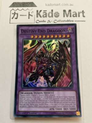 Destiny End Dragoon DESO-EN013 Super Rare 1st Edition YuGiOh TCG Card ...