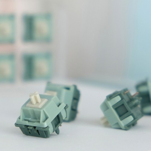 POM Stem Linear Green Snake 5Pin 65g for Mechanical Keyboard | eBay