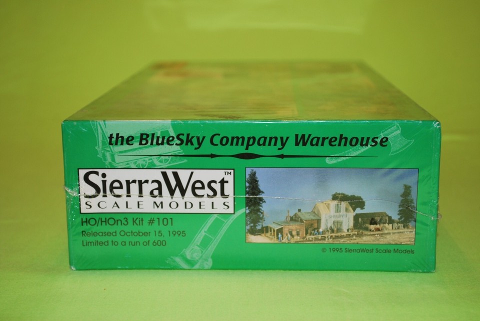 Sierra West Scale Models HO / HOn3 Kit #101 Blue Sky Limited Run ...