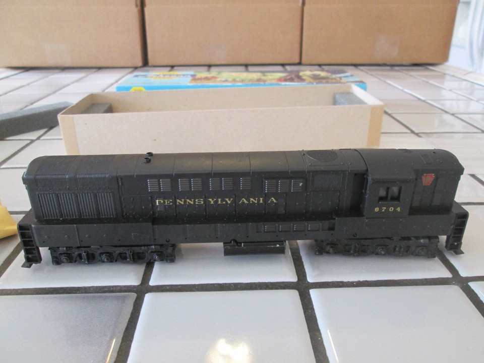 athearn PENNSYLVANIA RAILROAD TRAINMASTER powered engine HO scale | eBay
