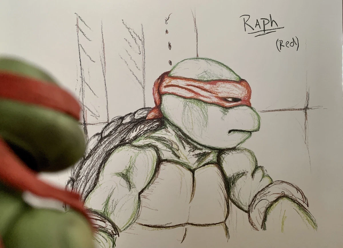 Teenage Mutant Ninja Turtles Drawings Raphael