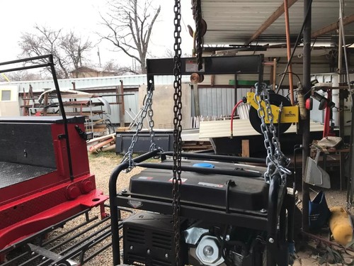 Heavy Duty Engine Hoist Leveler Cherry Picker Shop Crane Load Lift Tool ...