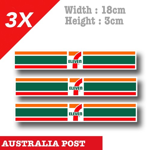 7 Eleven Strip Logo Decal Sticker | eBay Australia