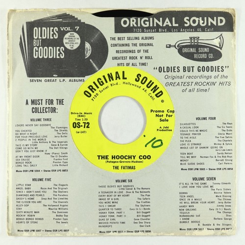 Girl Group Garage 45 - Fatimas - The Hoochy Coo - Original Sound VG+ | eBay