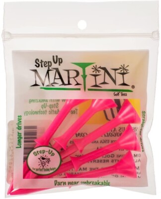 Martini Golf Tees - Step Up 3.25" Tees - PINK | eBay