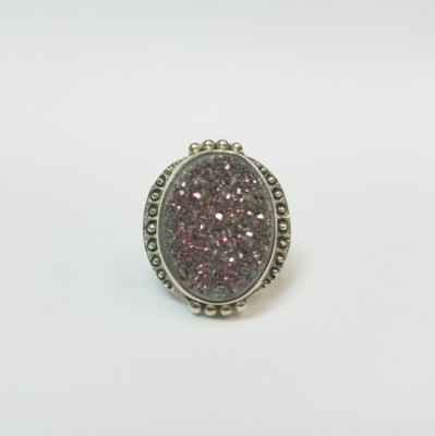 NB NICKY BUTLER DESIGNER STERLING SILVER PURPLE DRUZY RING SIZE 7 | eBay