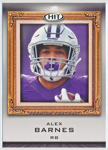 2019 SAGE Hit - Alex Barnes - Kansas State - Premium Portrait - RC - # ...