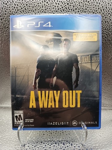 A Way Out (PS4, 2018) New Sealed Promo Copy | eBay