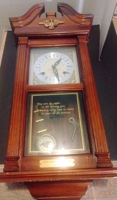 Commemorative Limited Edition, The American Eagle Clock 12" x 26" Not ...