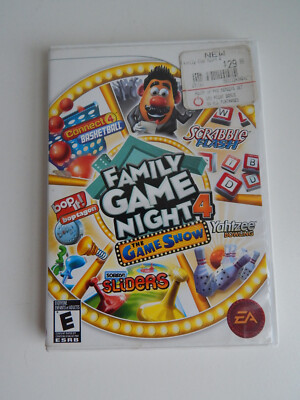 Hasbro Family Game Night 4 the Game Show Game in Case! Nintendo Wii | eBay