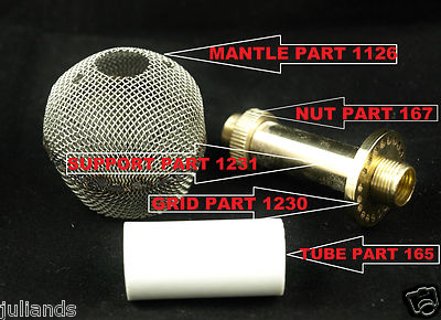 TILLEY LAMP RADIATOR PARTS TILLEY HEATER PARTS WIRE MANTLE SP4 PARTS ...