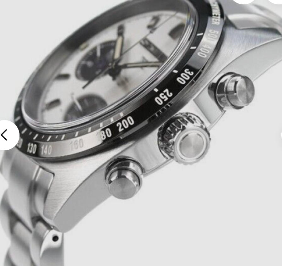 Seiko SSC813 Prospex White Dial Speedtimer Solar Watch 100m Box Tags ...
