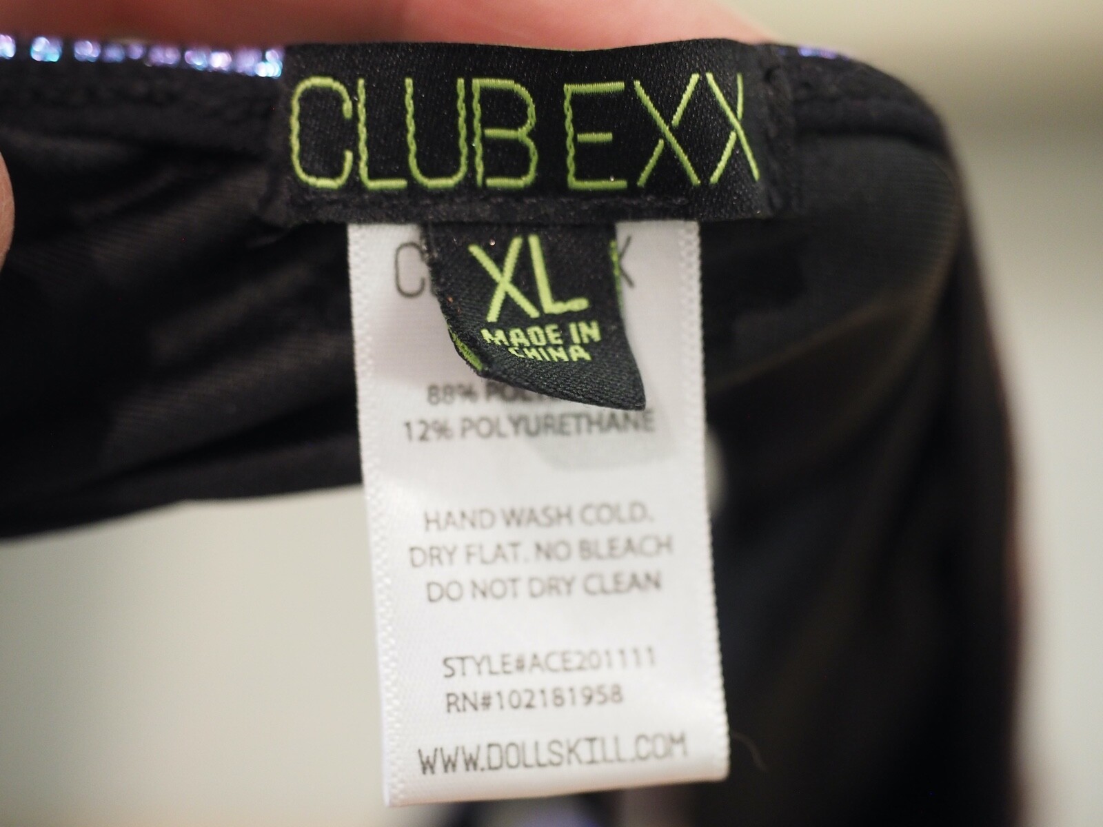 Club Exx Dolls Kill 4 Piece SNAKE SKIN RAVE SET! Size… - Gem