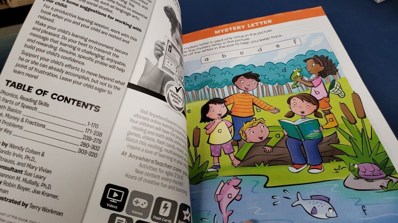 School Zone Big First Grade Beginning Reading Math-Word-Time Workbook ...