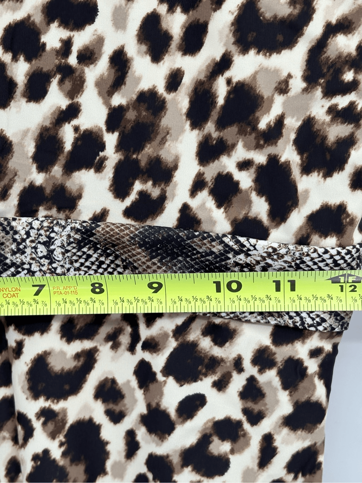 Bleu Rod Beattie Swimsuit One Piece Cheetah Snakeskin Women 8 Tan Black ...
