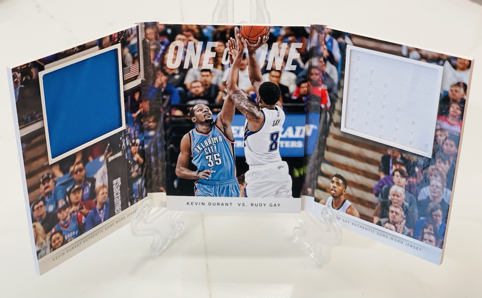 Kevin Durant / Rudy Gay 2014 Preferred #16 VS 1 on 1 Booklet - Super ...