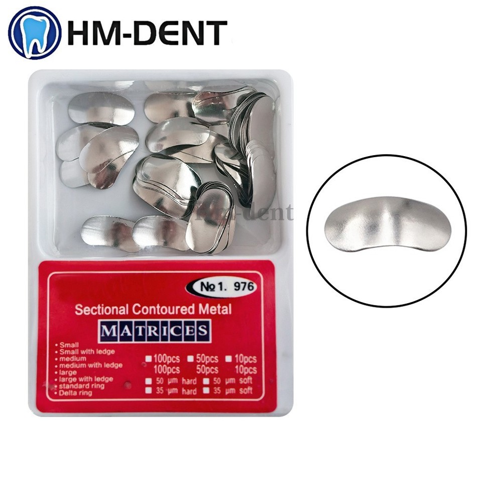 Dental Matrix Bands Ring Sectional Matrice Clamp Fit Garrison Palodent ...