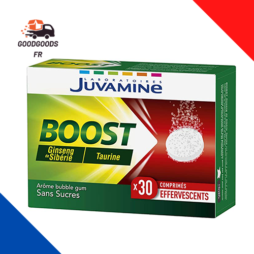 30 Comprimés effervescents, BOOST Ginseng Taurine - Juvamine | eBay