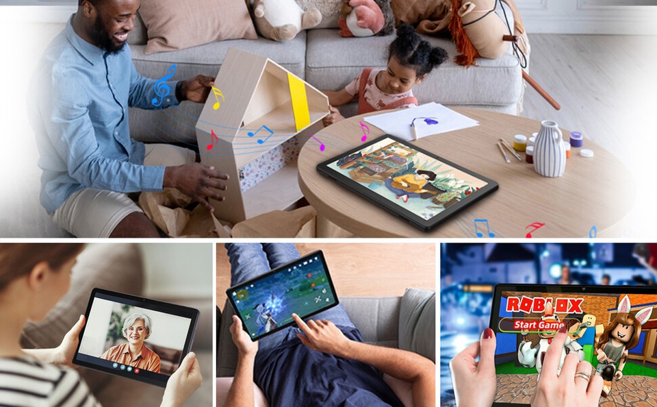 Tablet PC 10 Inch Android 11 4GB RAM 64GB Storage WIFI Dual Camera ...