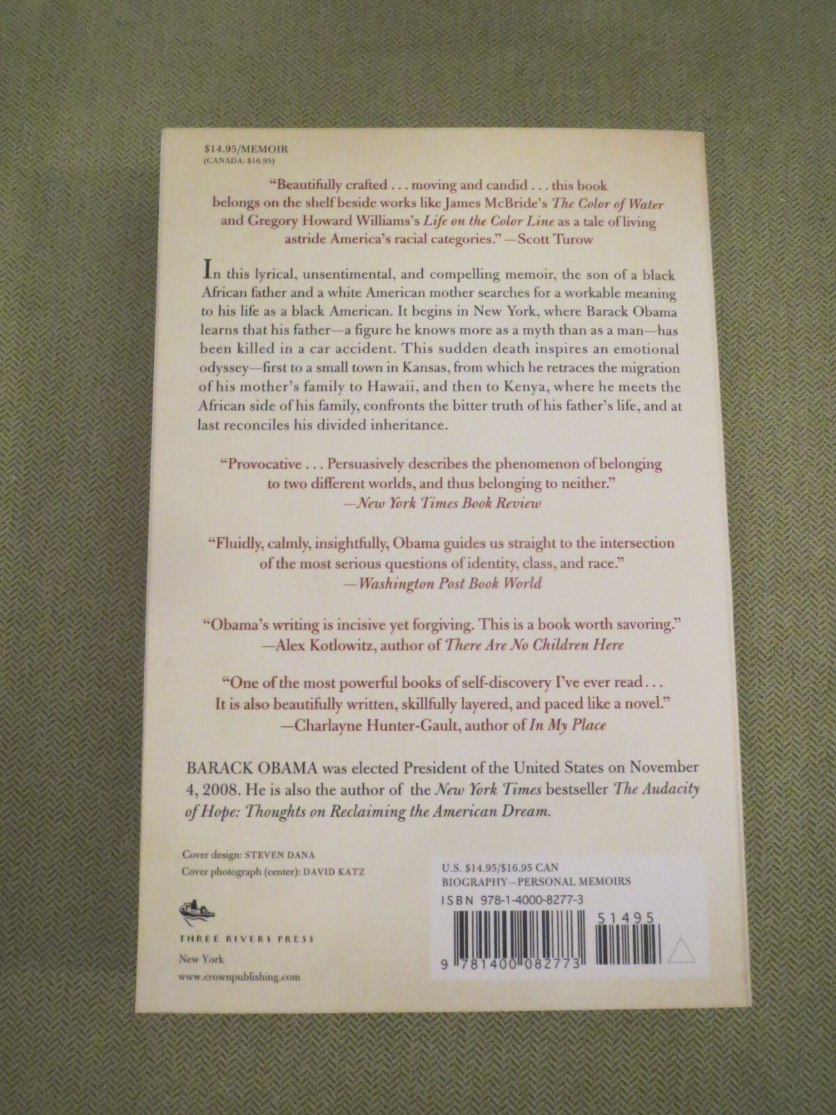 Dreams from My Father : A Story of Race and Inheritance by Barack ...