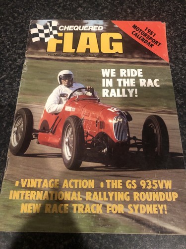 Chequered Flag Magazine February 1981. | eBay