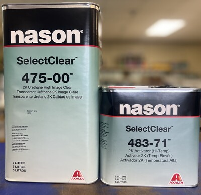 NASON 475-00 SELECT CLEAR HIGH IMAGE URETHANE CLEAR WITH NASON 483-71 ...