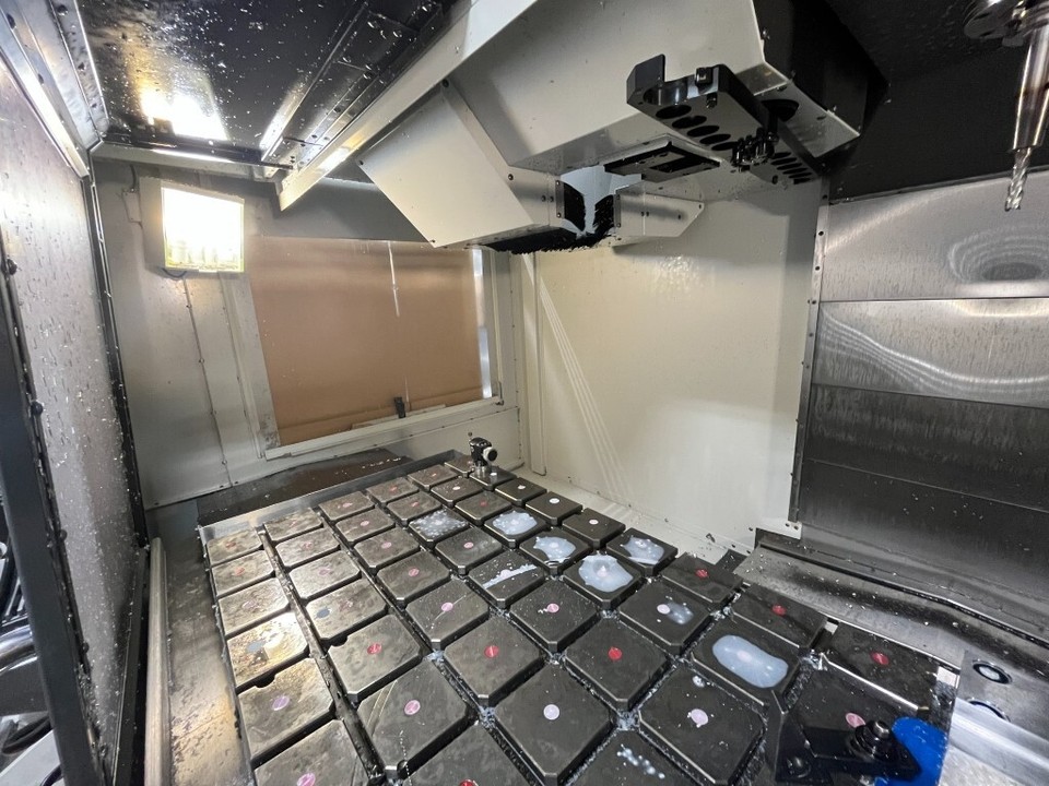 2012 Haas VM-6 VMC with Probes, Through Spindle, LOOK Clean Machine ...