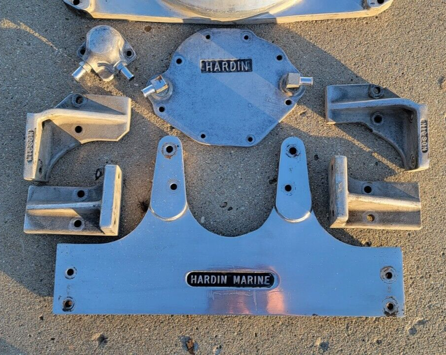Hardin Marine Oldsmobile 455 Engine Mount Complete Kit Olds BBO Mounts ...