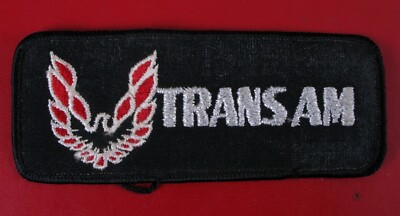 VINTAGE PONTIAC MUSCLE CAR TRANS AM CLOTH PATCH NICE !! | eBay