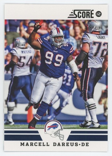 2012 Score Marcell Dareus #268 Football Card | eBay
