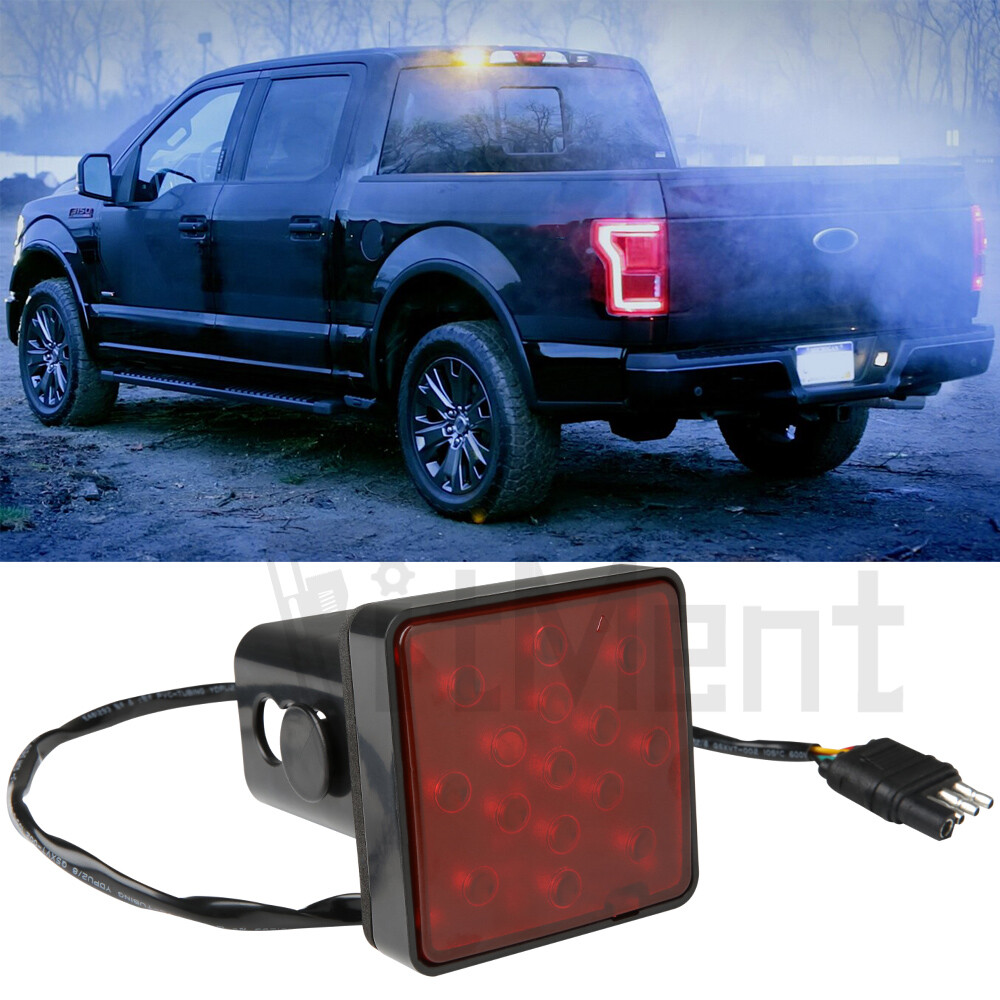 For Ford F-150 F-250 F-350 Super Duty Red 15-LED Brake Light Trailer ...