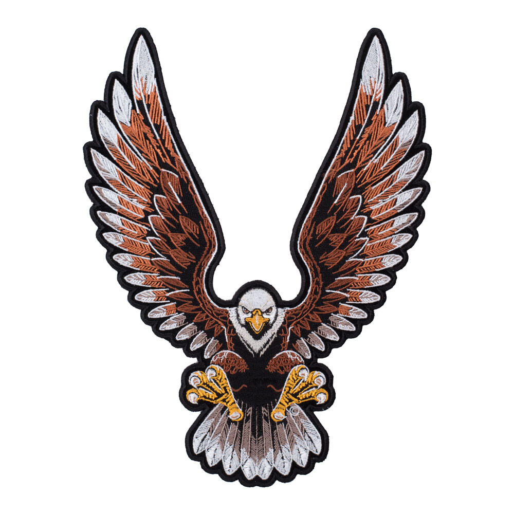 Upwing Brown Landing Eagle Patch, Eagle Back Patches | eBay