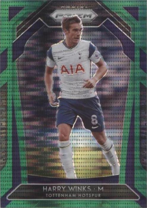 2020-21 Panini Prizm Premier League - Harry Winks #157 Green Pulsar ...