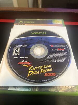 IHRA Professional Drag Racing 2005 Original Xbox Game Loose Disc Tested ...