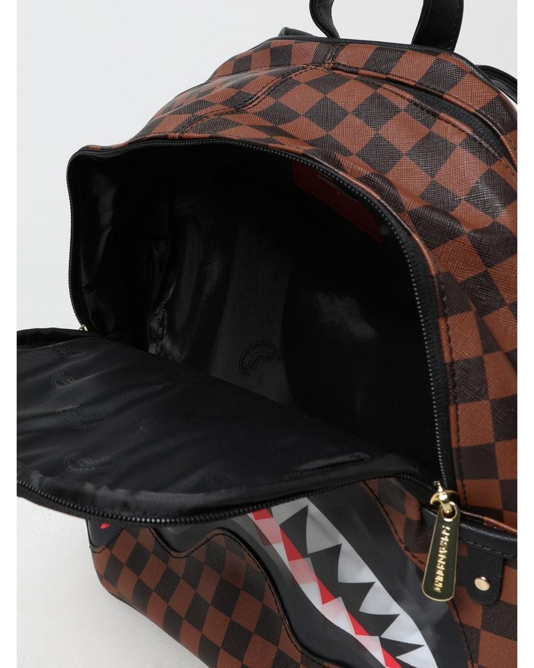 Sprayground Checkered Shark Mini Backpack Men Black | eBay