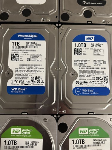 Western Digital Bulk Lot 9TB, 9x1TB Drives | eBay