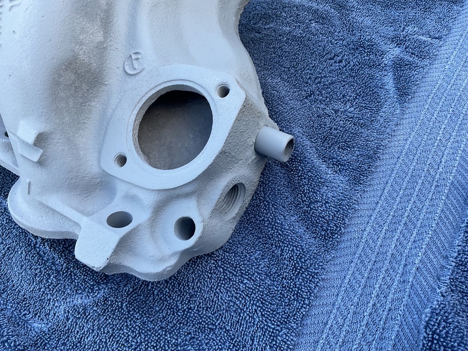 Mustang Cougar Torino 429 Cobra Jet CJ SCJ 4 Barrel Intake Manifold ...
