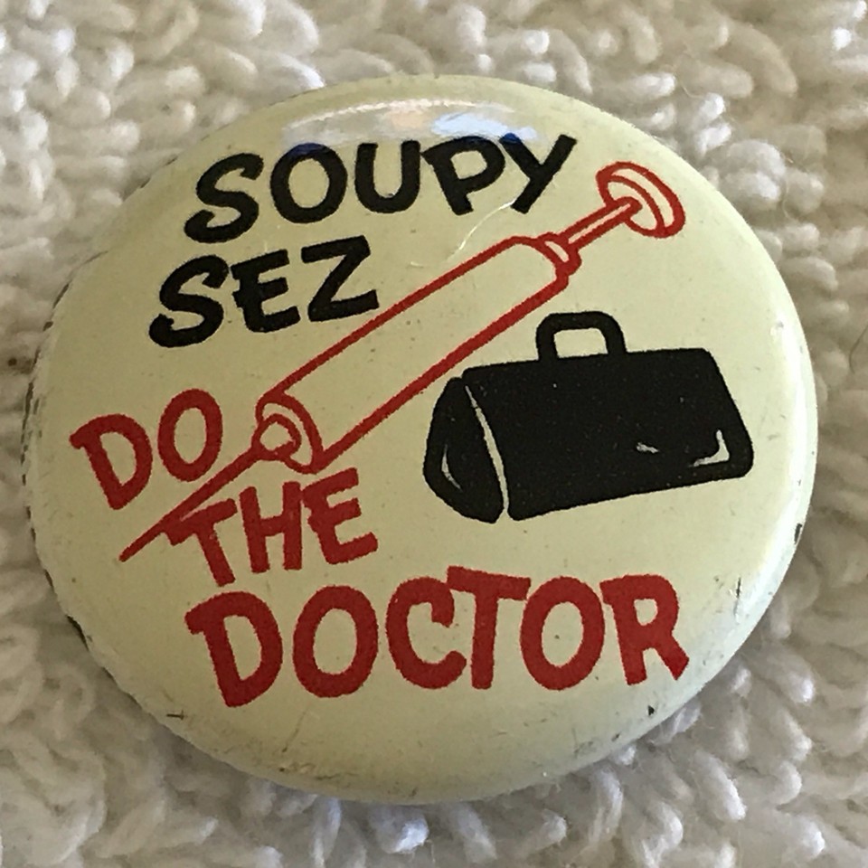 2 DIFFERENT SOUPY SALES VINTAGE 1960’sPINBACK BUTTONS…..RARE | eBay