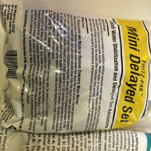 Mini delayed set and control finish aid | eBay