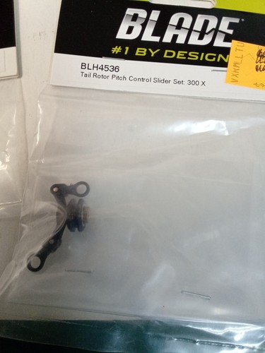 BLADE 300 X LINKAGE SET STABILIZER FIN TAIL ROTOR PITCH CONTROL SLIDER ...